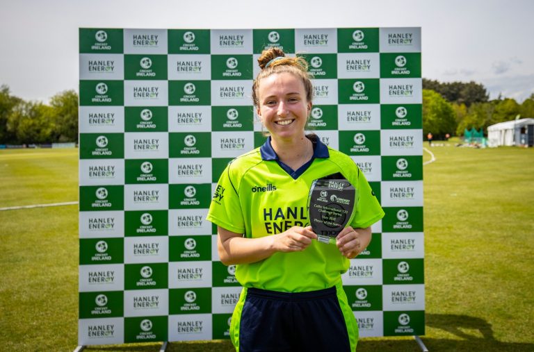 Leah Paul is player of the series – Merrion Cricket Club