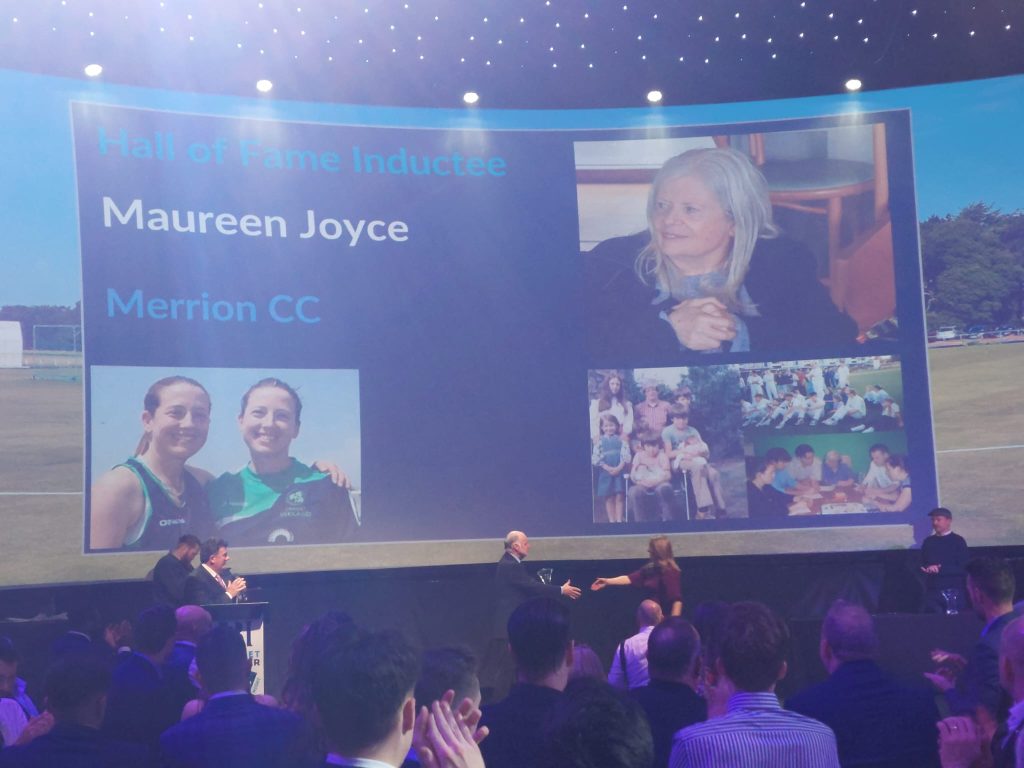 Maureen Joyce enters CL Hall of Fame – Merrion Cricket Club